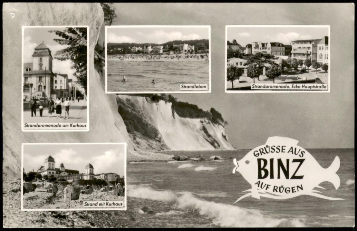 Binz (Rügen) DDR Mehrbild diversen Ortsansichten... | oldhting.at